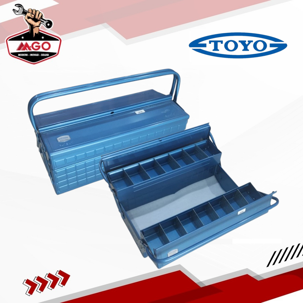 Jual TOYO Toolbox Besi (GL-410 / GL-470 / GT-470 / PT-410 / ST-350) | Shopee Indonesia