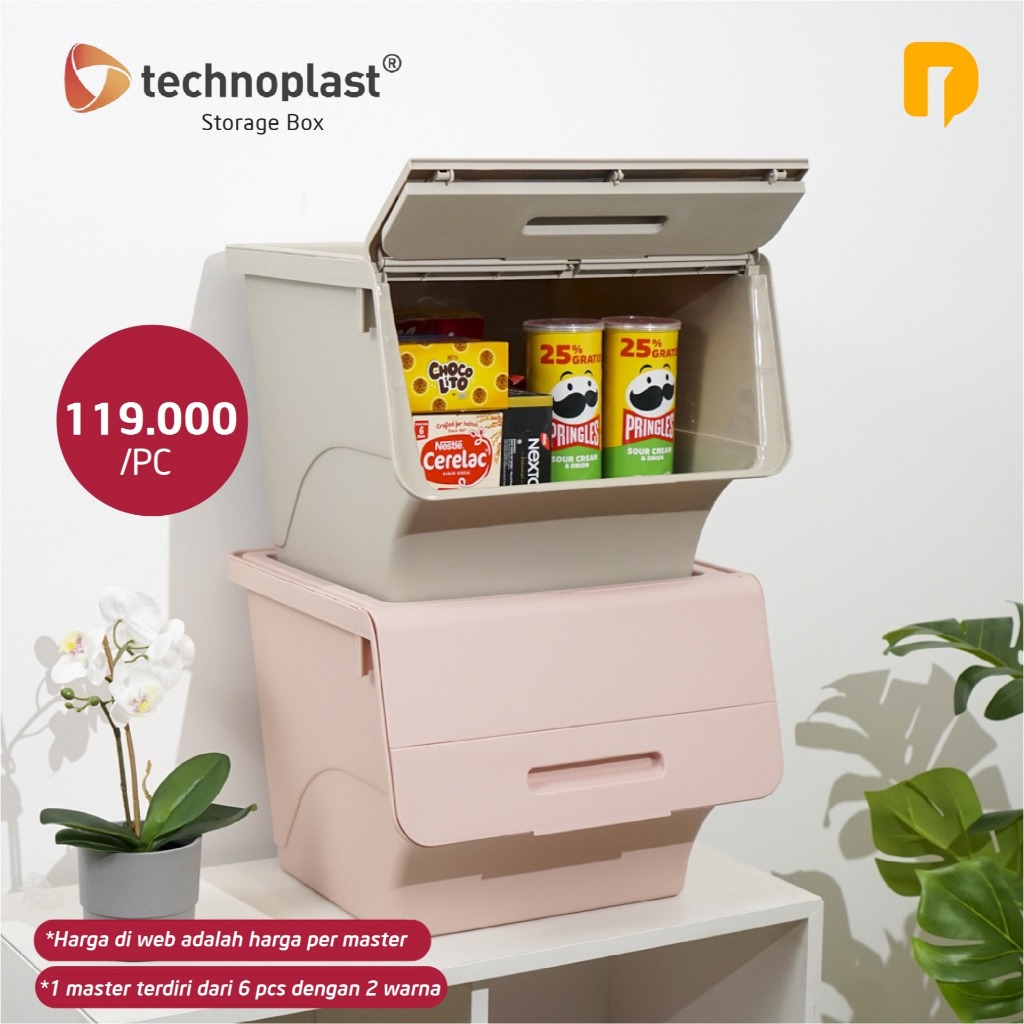 Jual Rak Susun Technoplast Storage Box | Shopee Indonesia