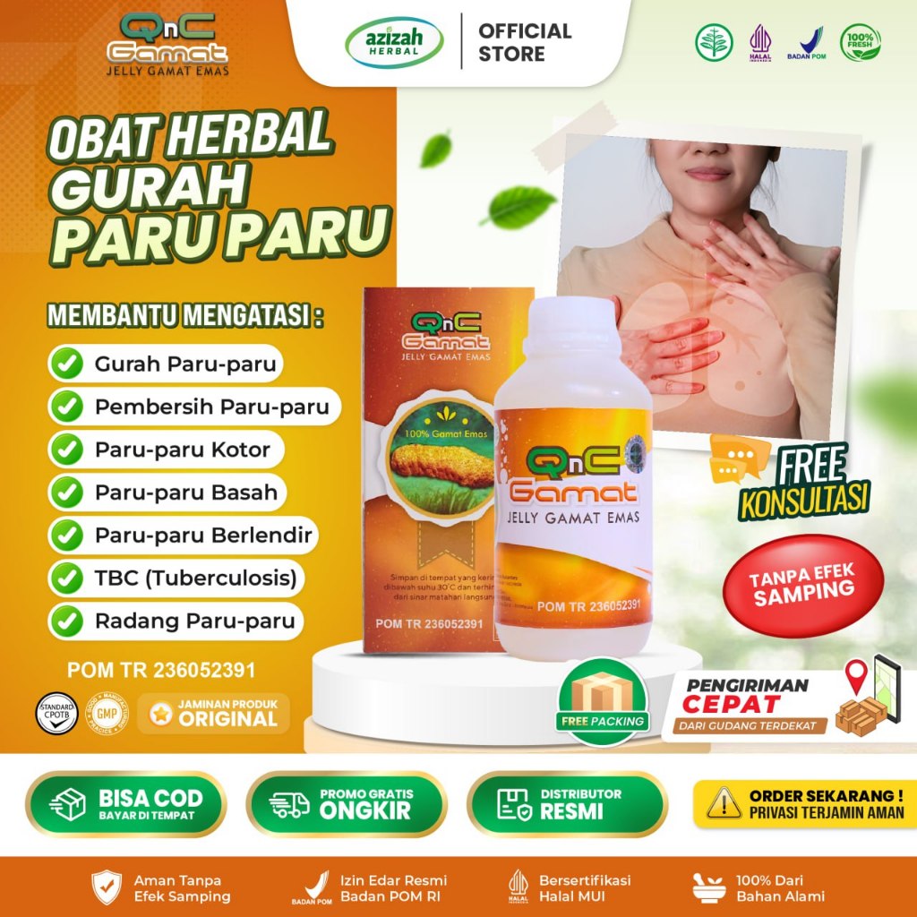 Jual Obat Gurah Paru Paru Kotor Flek Radang Paru Paru Basah Kering Asma ...