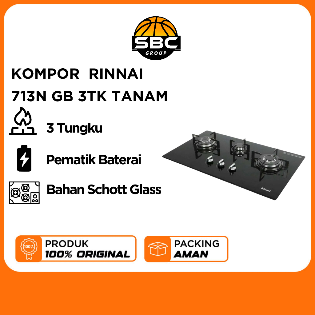 Jual KOMPOR TANAM RINNAI 713N GB 3TK TANAM | Shopee Indonesia
