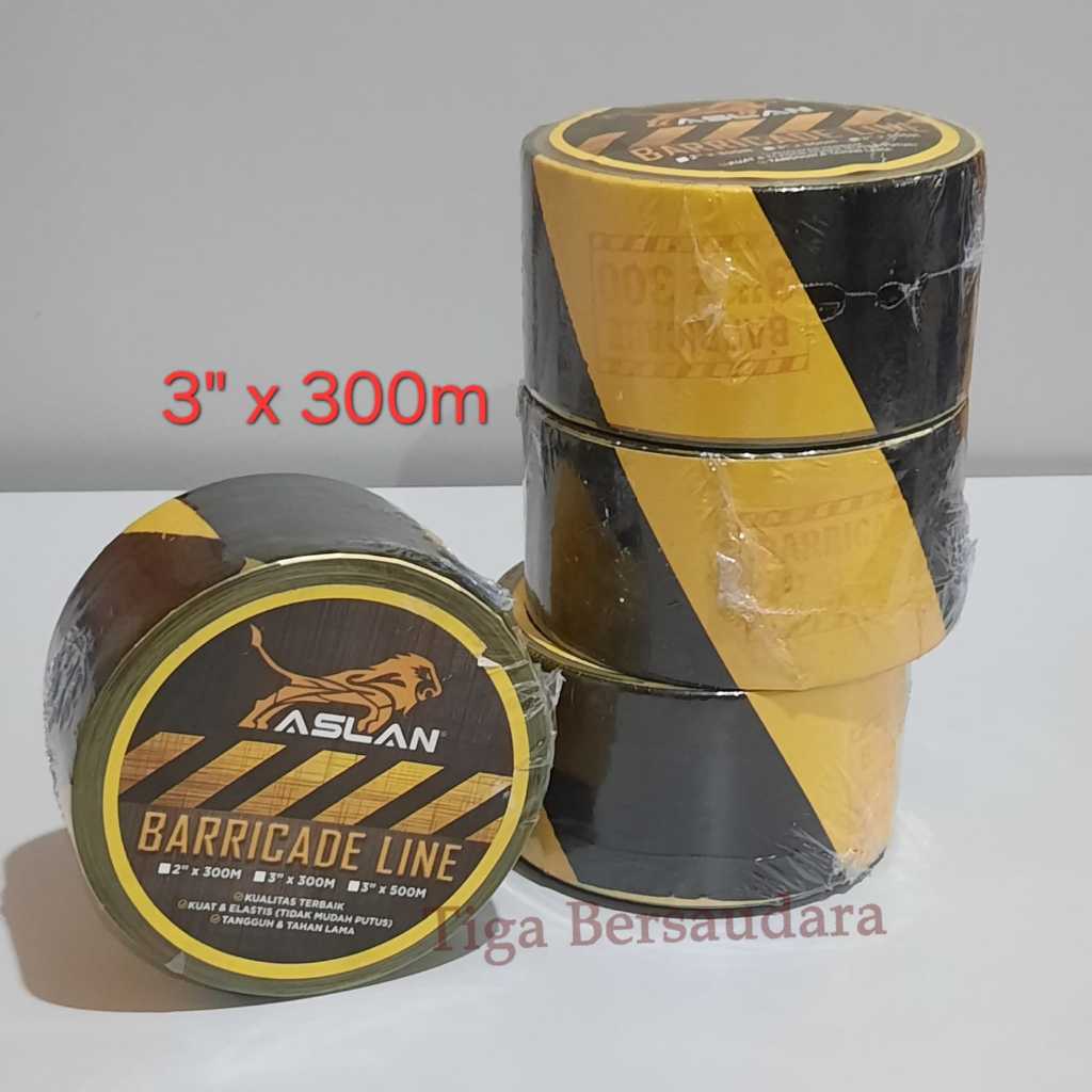 Jual Police Line 3” x 300 M / Garis Polisi / Safety Line Tali Barikade ...