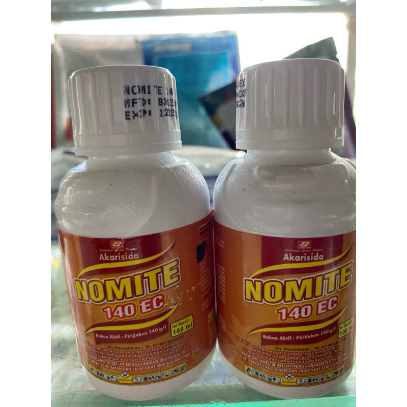 Jual insektisida akarisida nomite 140ec (piridaben) 100ml | Shopee ...