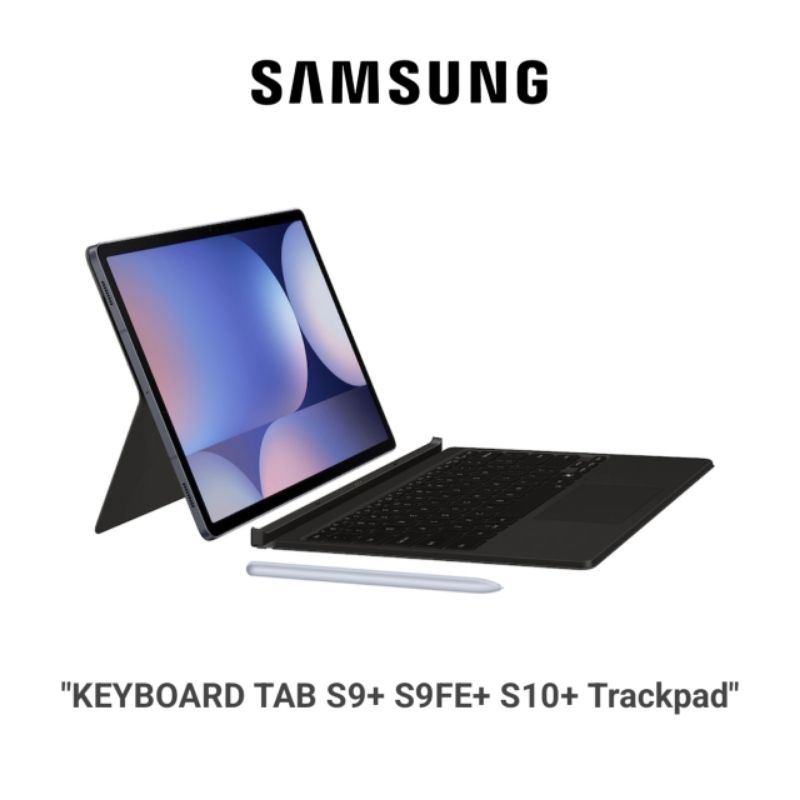 Jual NEW 2024 Samsung Galaxy Tab S9+ S9 FE+ S10+ Book Cover Keyboard - AI Key Original Samsung ...