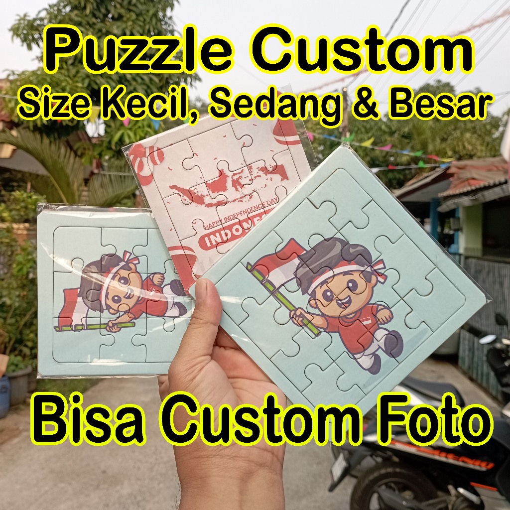Jual Print Cetak Puzzle Custom Foto Photo Hadiah Lomba Perlombaan ...