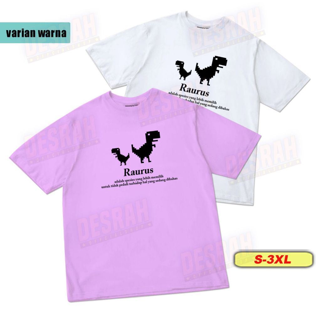 Jual Kaos plesetan parodi RAURUS premium cotton 30s dan 24s | Shopee ...