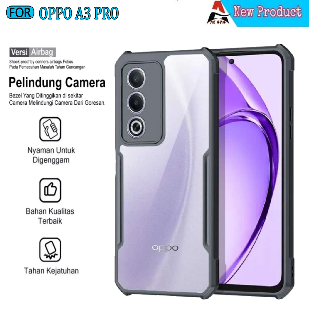 Jual Casing OPPO A3 PRO Softcase Shockproff Camera Protection | Shopee ...