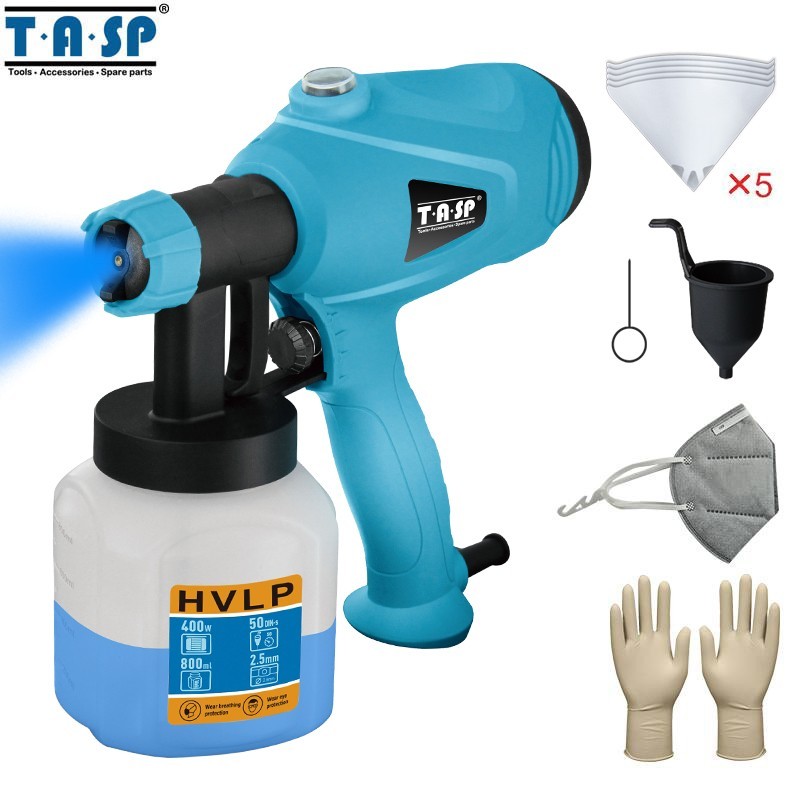 Jual TASP MESG400M 220V 400W Electric Spray Gun HVLP Paint Sprayer ...