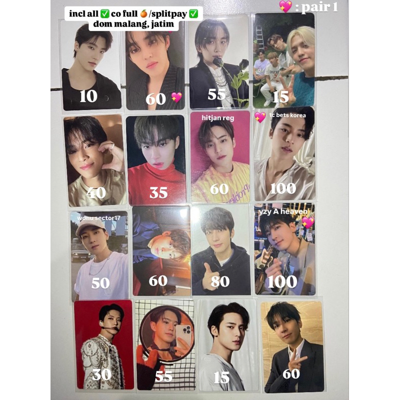 Jual Photocard Seventeen (Booked) | Shopee Indonesia