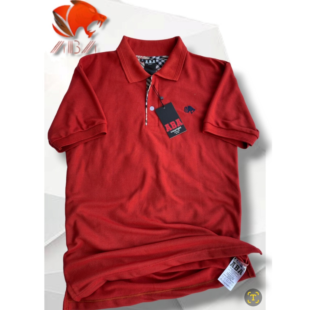 Jual Kaos Kerah Polo ABA Bahan Katun Poly soft Motif Polos Lengakap ...