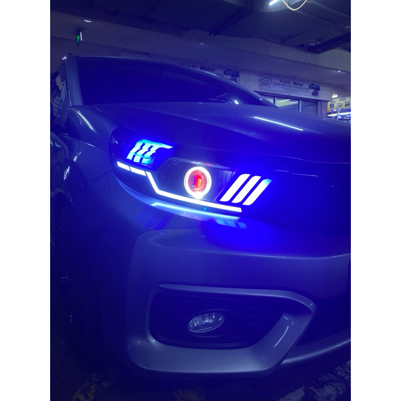 Jual HEADLAMP MOBILIO/BRIO COSTEM RGB BILED | Shopee Indonesia