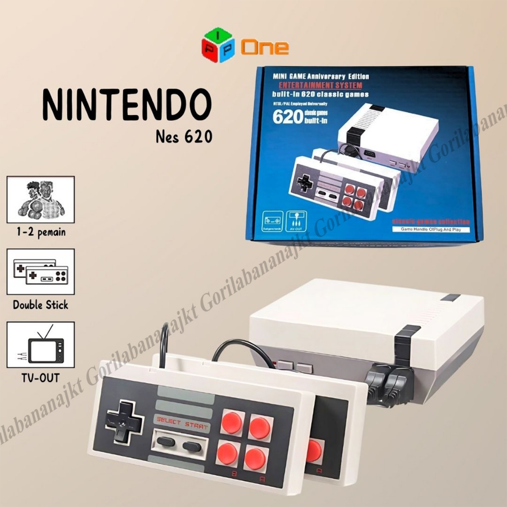 Jual Nintendo NES CLONE RETRO MINI console tv 620 game jadul | Shopee ...