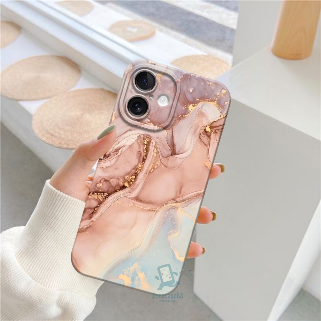 Jual #ZC02 Iphone 16 Case Trend Motif Marbel Keren - Case Terbaru ...