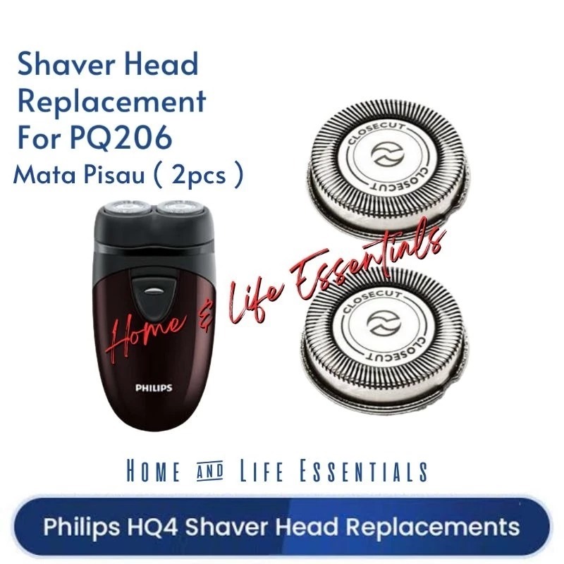 Jual HQ4 Refil Mata Pisau For Shaver Philips PQ206 Refil Pisau Untuk ...