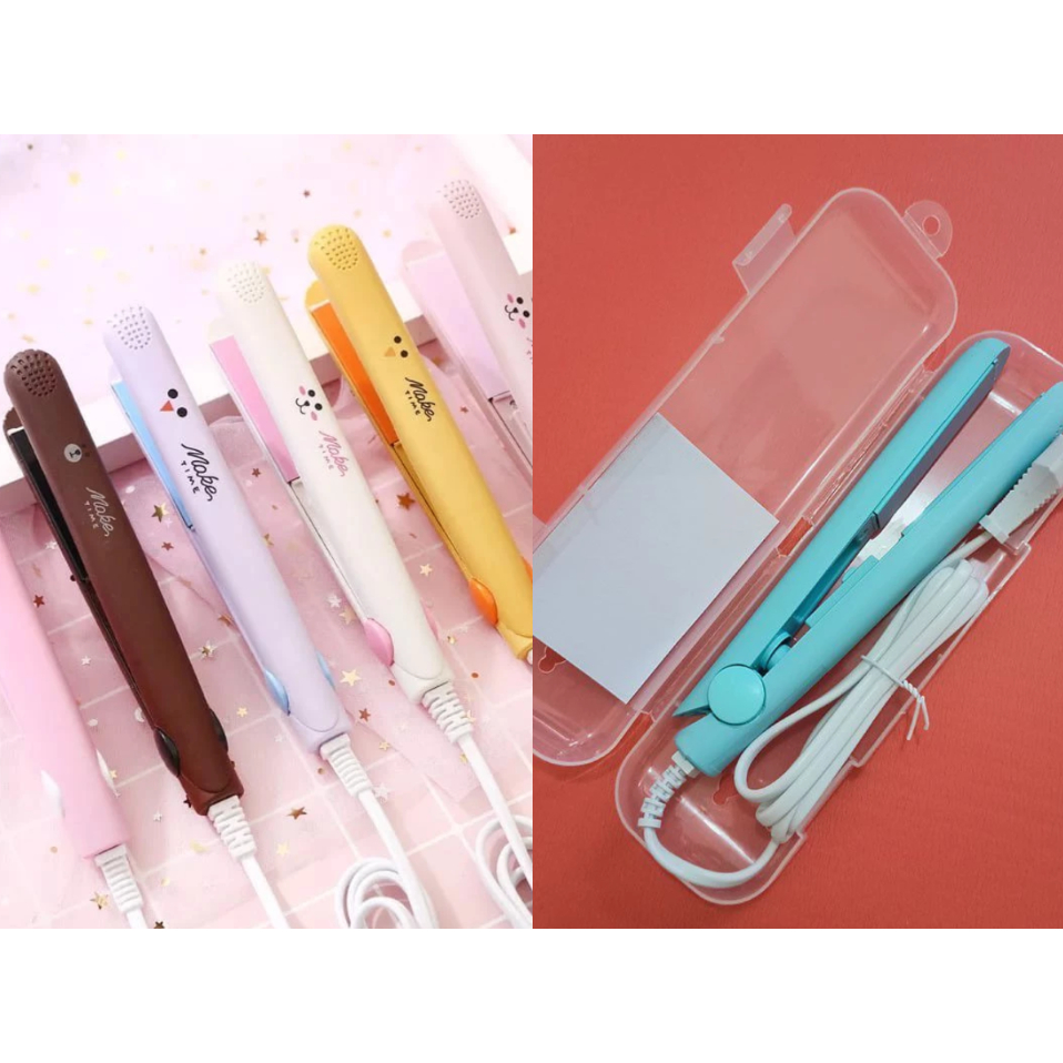 Jual Alat Catok Rambut mini portable Bikin Curly Hair dan Lurus ...