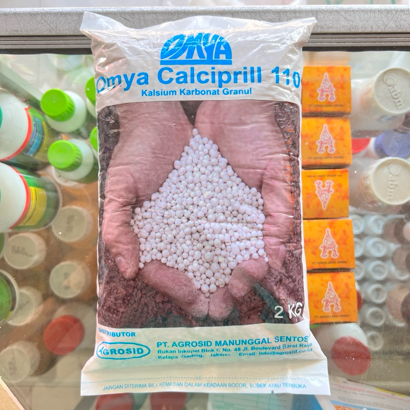 Jual Pupuk Omya Calciprill 110 Pupuk Calcium Carbonat Granul 2kg ...