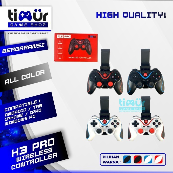 Jual Stik Stick Gamepad Wireless Joystick Bluetooth HP PC Laptop ...