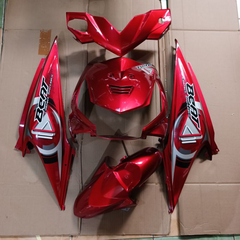 Jual Full Body Beat Karbu Beat lama MERAH + List Striping SATUAN ...