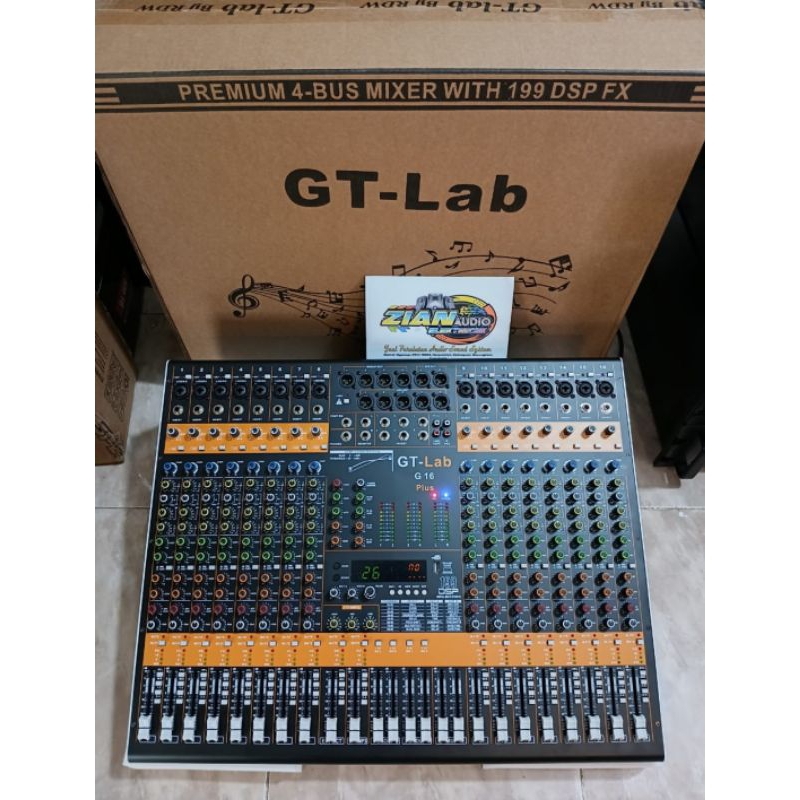 Jual Redy Mixer RDW GT-Lab G16 Plus Compress Original(zian audio) | Shopee Indonesia