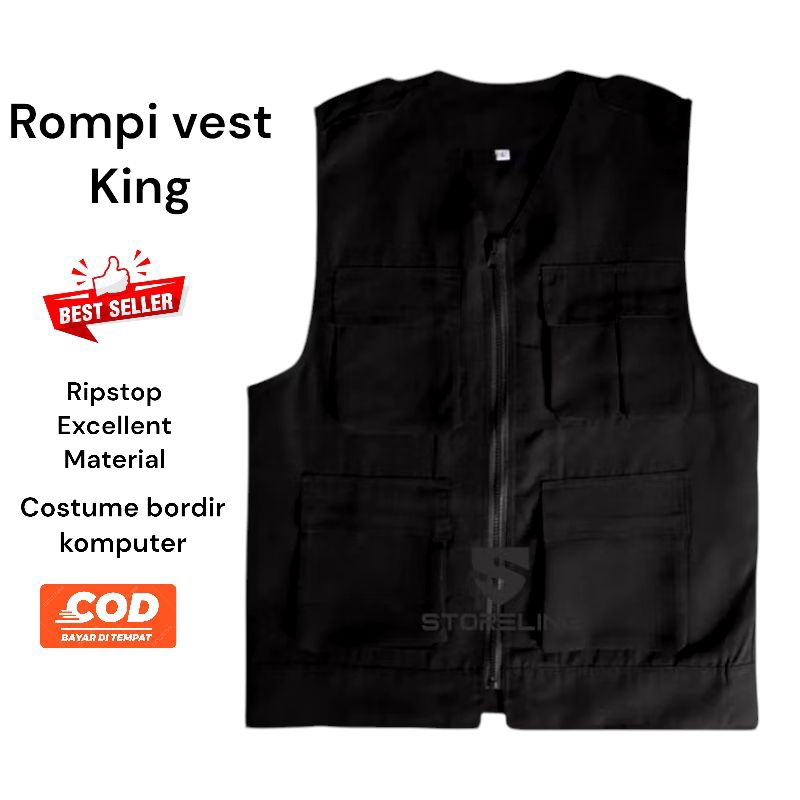 Jual ROMPI KING WARTAWAN PDL LAPANGAN OUTDOOR TACTICAL | Shopee Indonesia