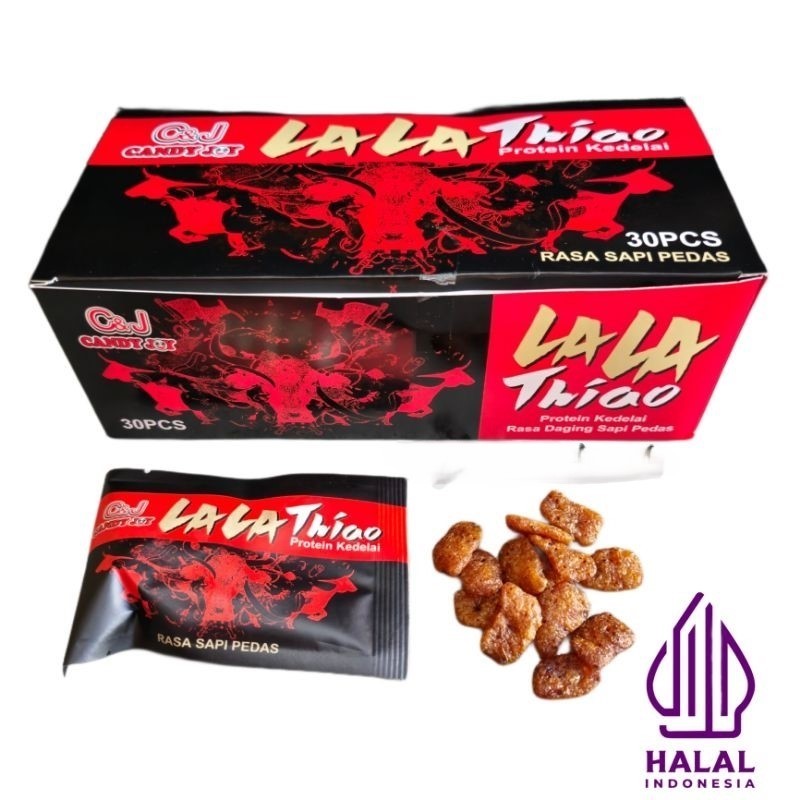 Jual LATIO HALAL / LATIAO C&J LALA THIAO HITAM/ PUTIH LATIAO BOX ISI 30 ...