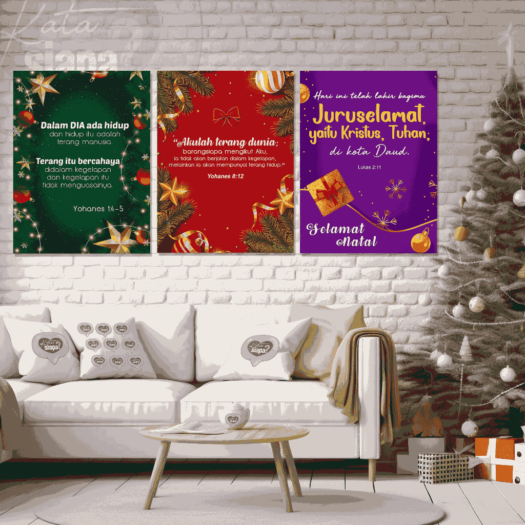 Jual Gift / Hadiah Baptis Hiasan Dinding Kristen Katolik Natal ...