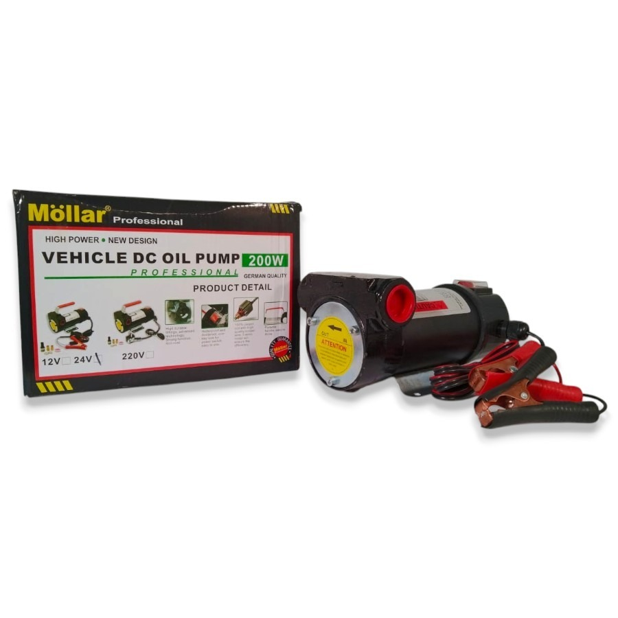 Jual MOLLAR POMPA MINYAK OLI LISTRIK DC 12V/24 V SEDOT MINYAK, OLI ...