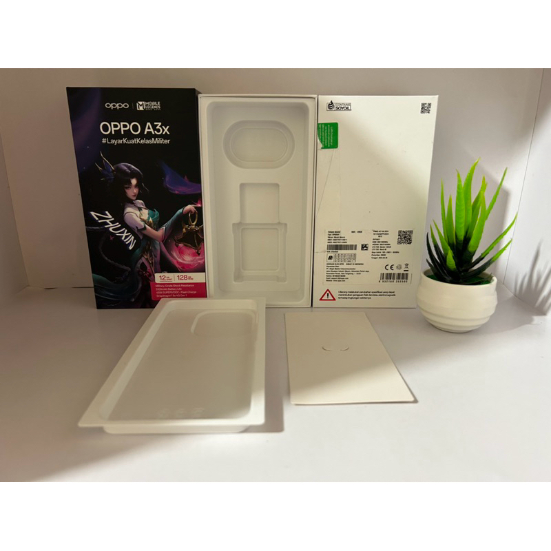 Jual DUSBOX KARDUS DUS BOX HP OPPO A3X MOBILE LEGEND ORIGINAL | Shopee ...