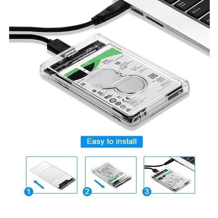 Jual CASING HDD EXTERNAL CASE 2.5" USB 3.0 HDD ENCLOSURE | Shopee Indonesia