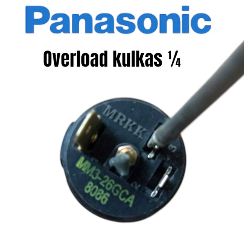 Jual overload bulat kompresor kulkas otomatis kulkas panasonic original ...