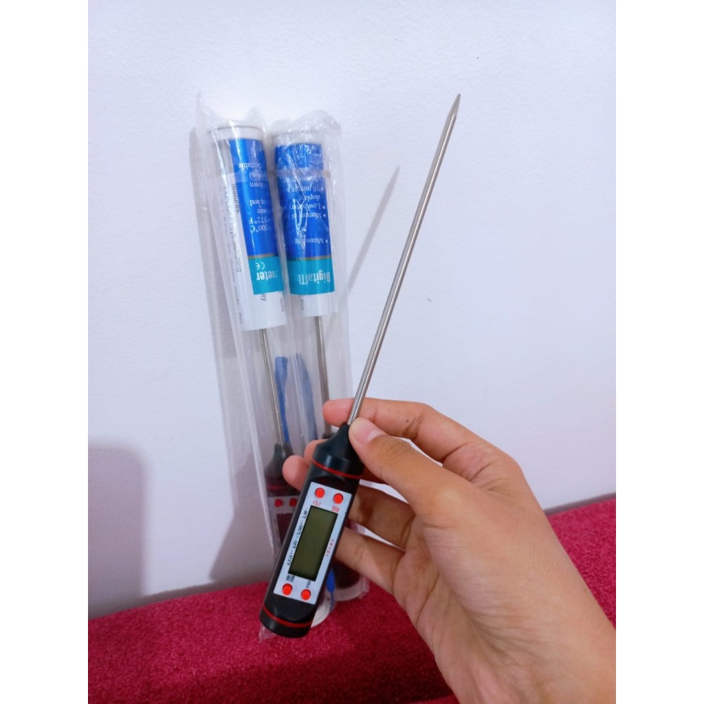 Jual Digital Thermometer Long Stick 15cm | Shopee Indonesia