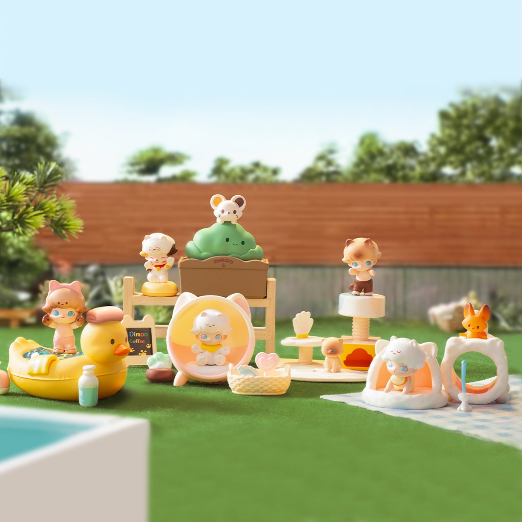 Jual [PO PRE-ORDER] SELECTED FIGURE BLIND BOX DIMOO CAT PARADISE SERIES ...