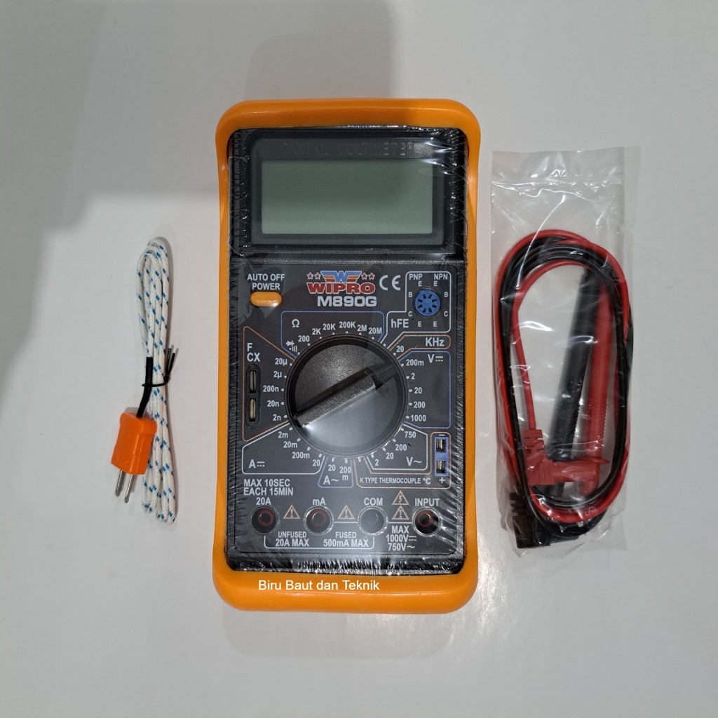 Jual Avometer Digital / Digital Multitester Wipro M890G | Shopee Indonesia