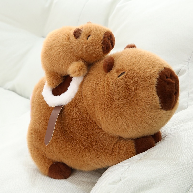 Jual BONEKA CAPYBARA+BABY CAPYBARA P300 | Shopee Indonesia