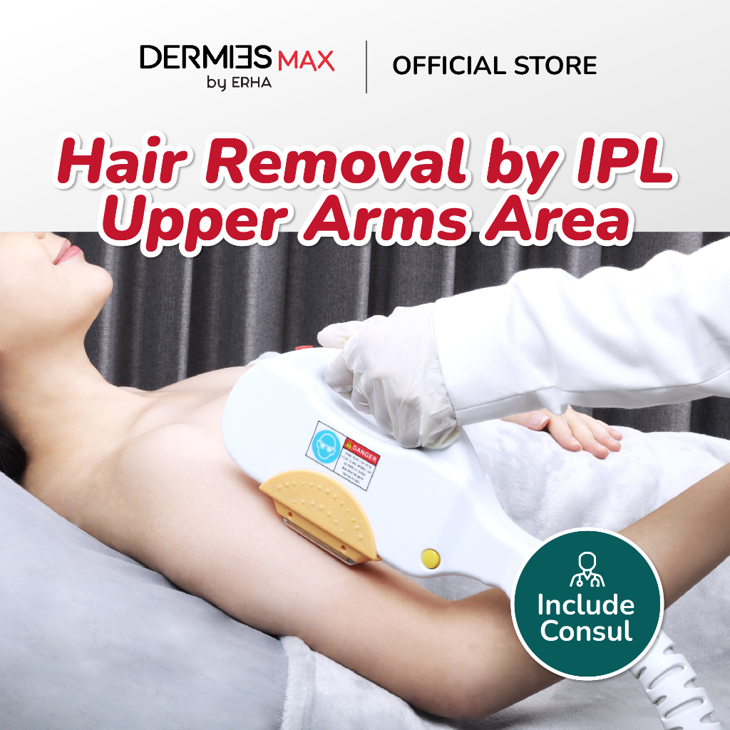 Jual Dermies Max Hair Removal by IPL for Upper Arms Area | Shopee Indonesia