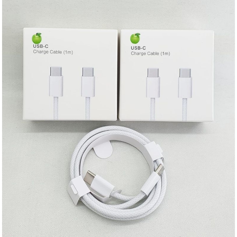 Jual Kabel Data Ip 15/15Pro/15 Promax Kabel Data Lightning USB-C TO C ...