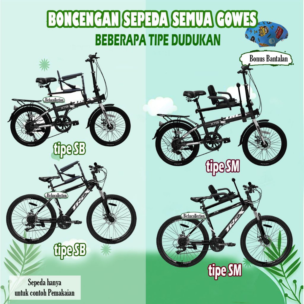 Jual GRATIS ONGKIR KURSI BONCENG ANAK DOUBLE SAFETY jok bonceng ...