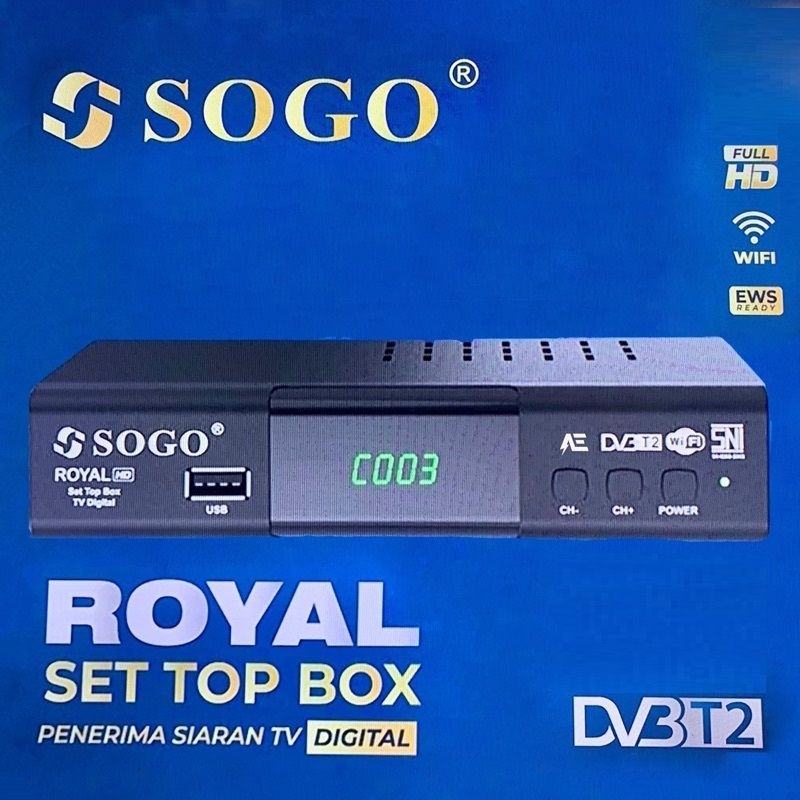 Jual SOGO STB/SET TOP BOX DIGITAL RECEIVER PLUS KABEL HDMI | Shopee ...