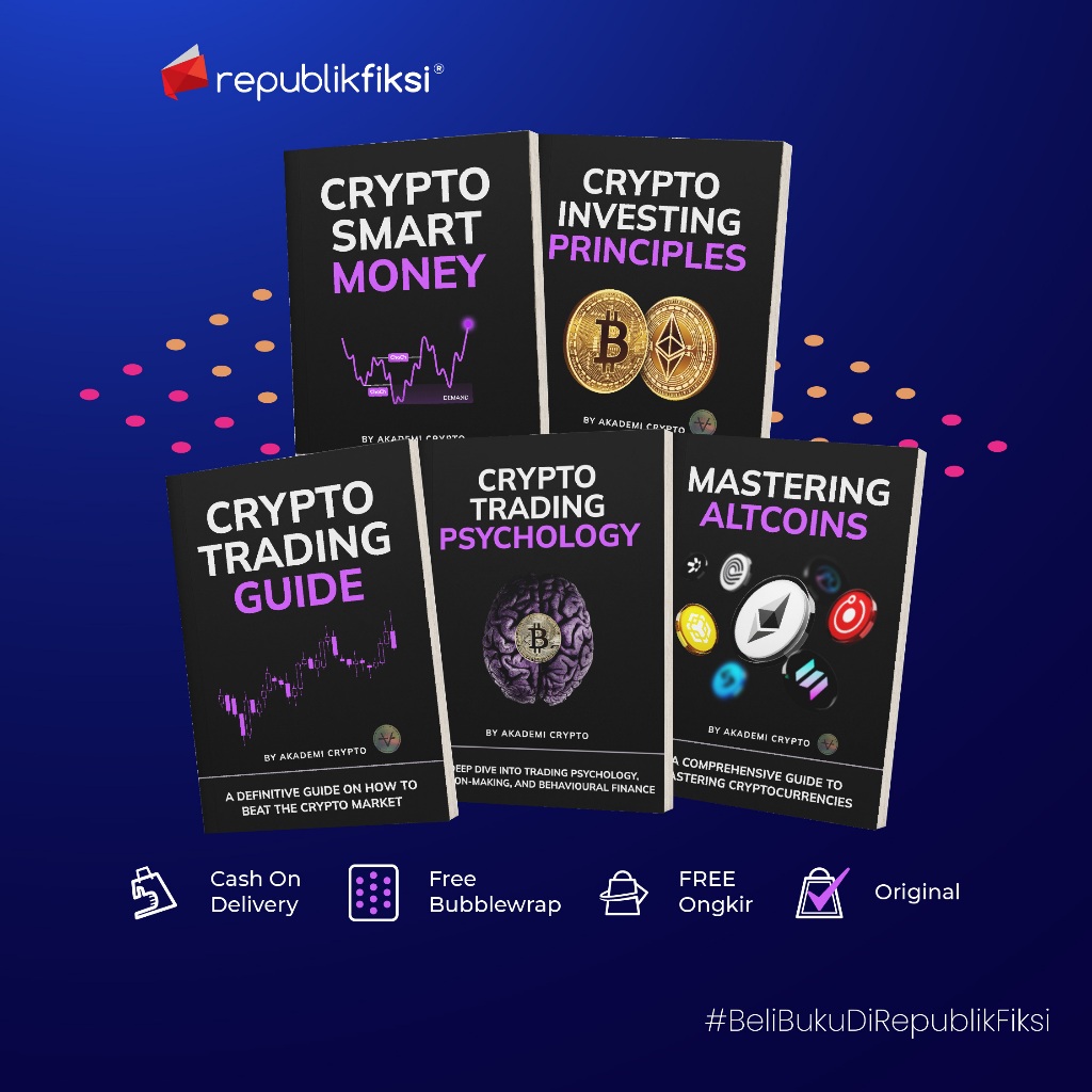 Jual Buku Crypto Series By Akademi Crypto - Akademi Uang Digital | Shopee Indonesia