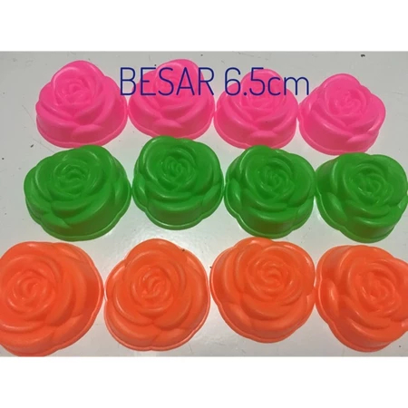 Jual Cetakan Pudding MAWAR BESAR Isi 12 Pcs Puding Agar | Shopee Indonesia