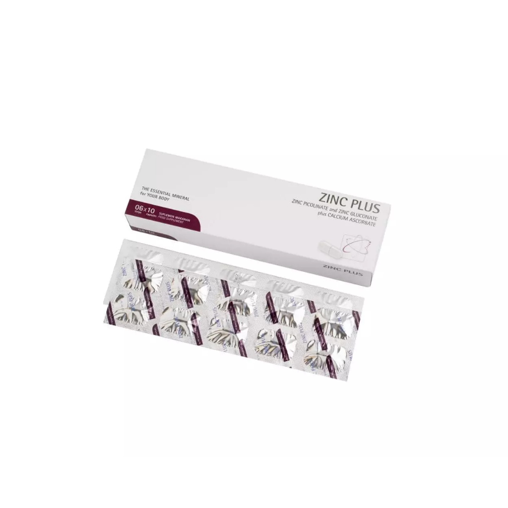 Jual Zinc Plus STRIP isi 10 Kapsul Radang Jerawat Rambut rontok ...