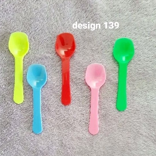 Jual 139 Sendok Jelly Sendok Sekop Mini Sendok Eskrim Sendok Pudding ...