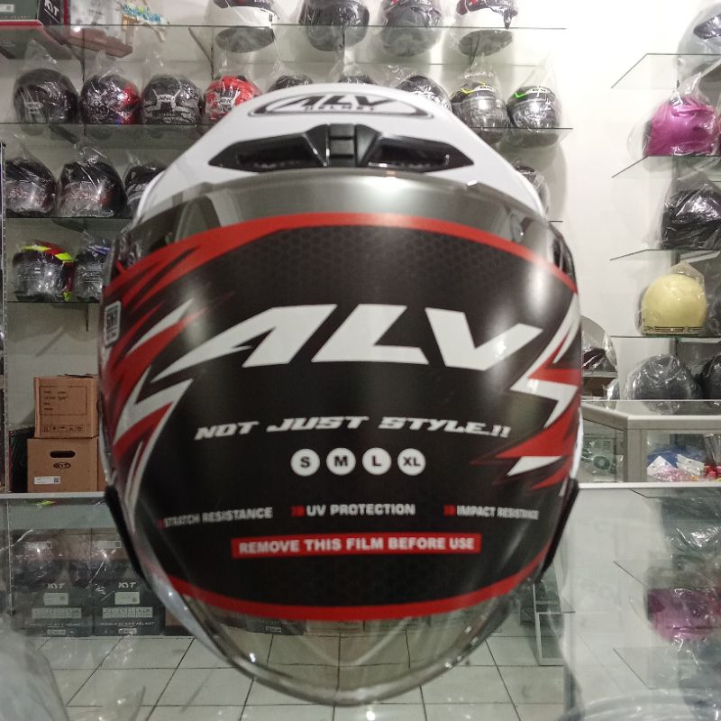 Jual HELM ALV ULTRON WHITE ORIGINAL | Shopee Indonesia