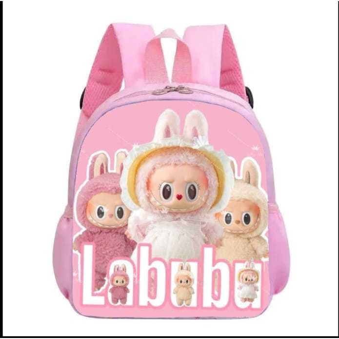 Jual Tas Ransel Anak Karakter Boneka Labubu/Tas Anak Paud TK boneka Labubu/Tas Anak Perempuan ...