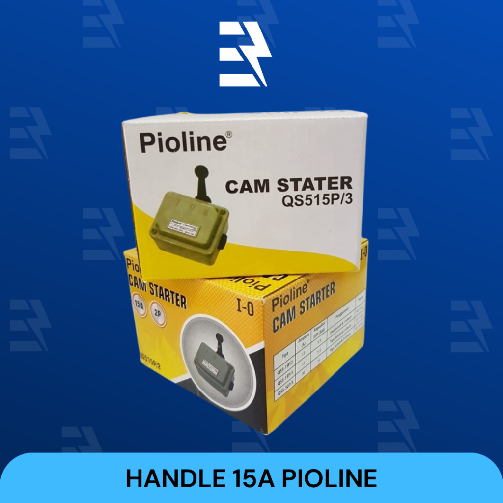 Jual CAM STARTER / HANDLE GENSET / HANDLE PIOLINE 15A 2P/3P | Shopee ...