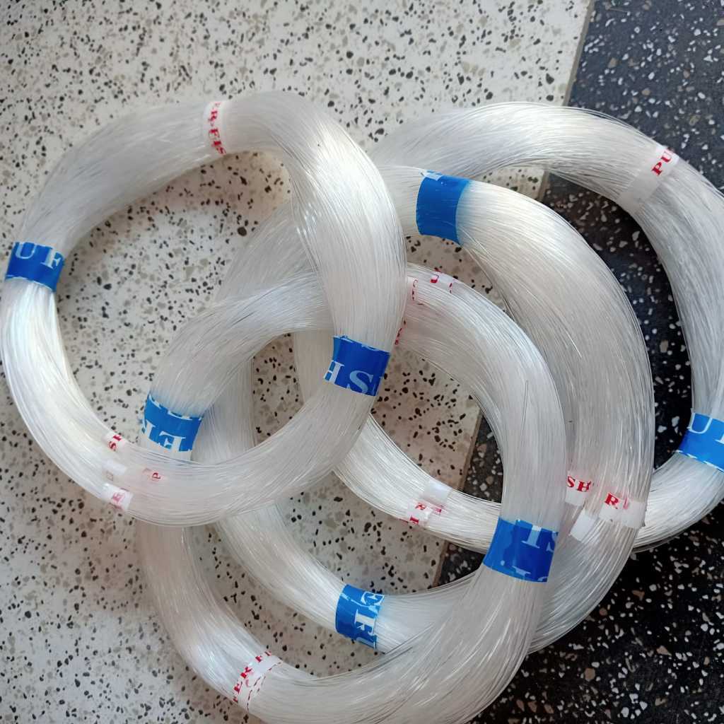 Jual (1 Roll ) No.1000 Tali Senar Pancing Eceran / Senar Pancing Putih ...