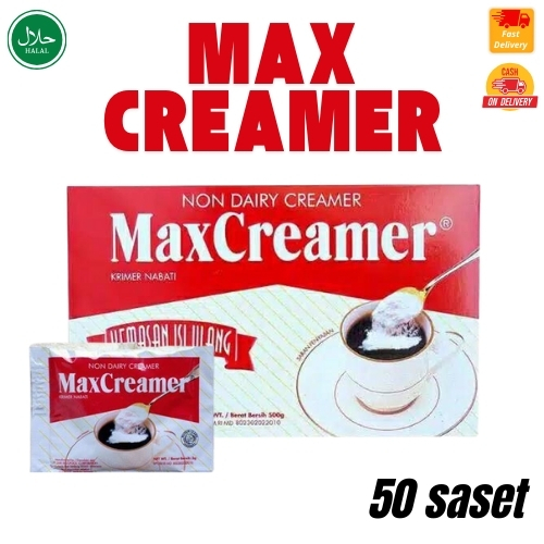 Jual Krimer / Creamer / Max Creamer 50 saset / Halal | Shopee Indonesia