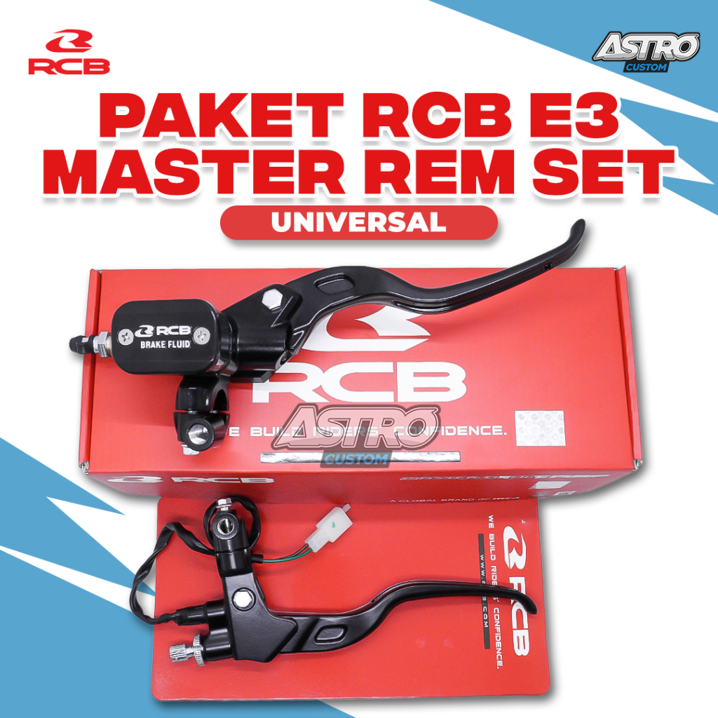 Jual Master Rem RCB Kanan E3 14 MM Handle Rem Kiri E2 Vario 125 150 ...