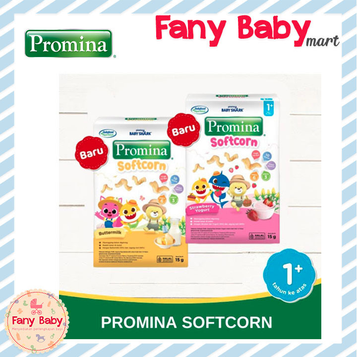 Jual PROMINA SOFTCORN 15GR | SNACK CAMILAN BAYI | Shopee Indonesia