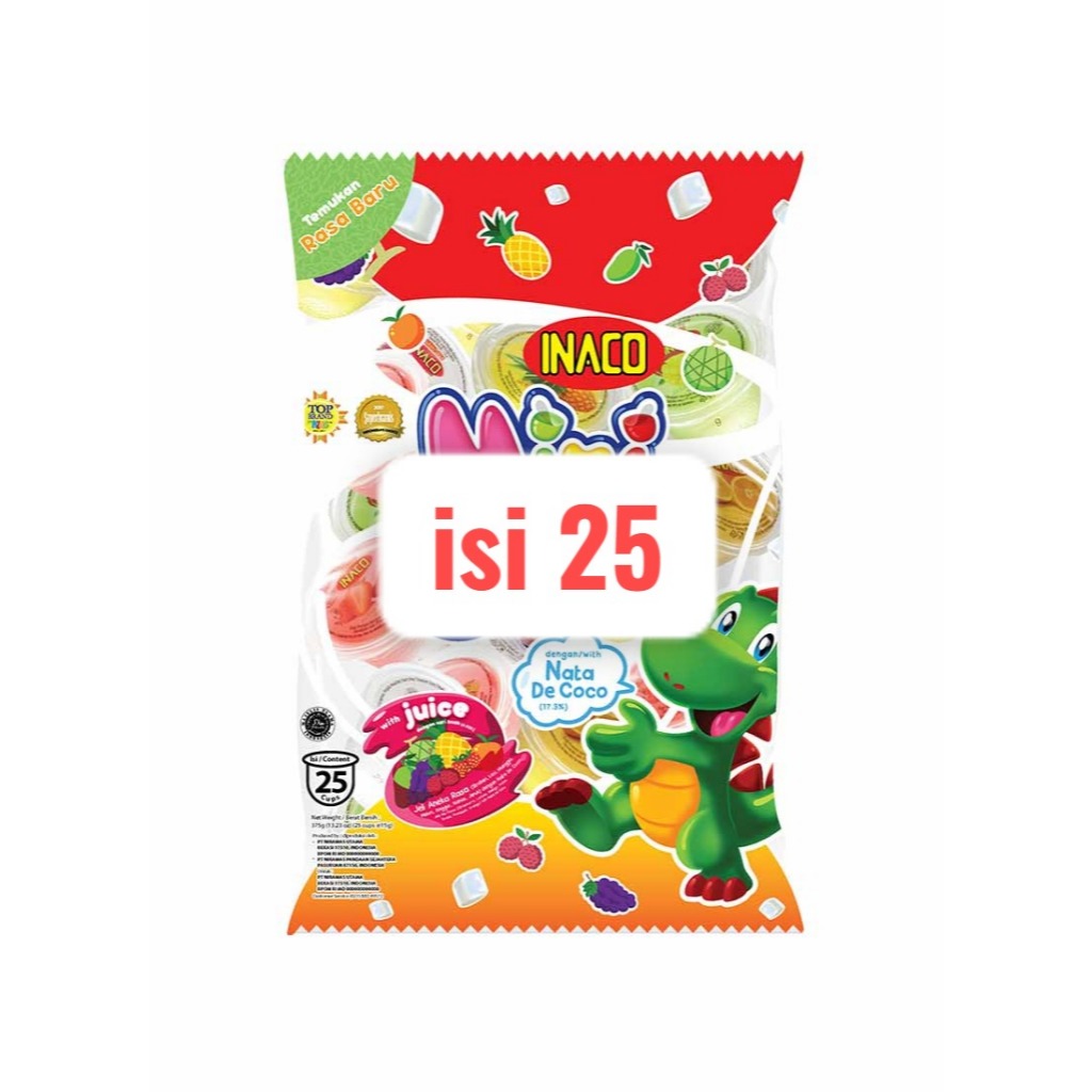 Jual INACO Mini Jelly 25's isi 25 cups | Shopee Indonesia