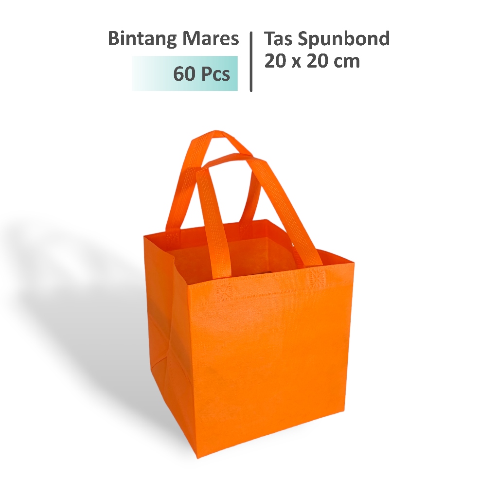 Jual (60 Pcs) Tas Hajatan 20x20 Tinggi 26 cm / Tas Box Nasi / Tas ...